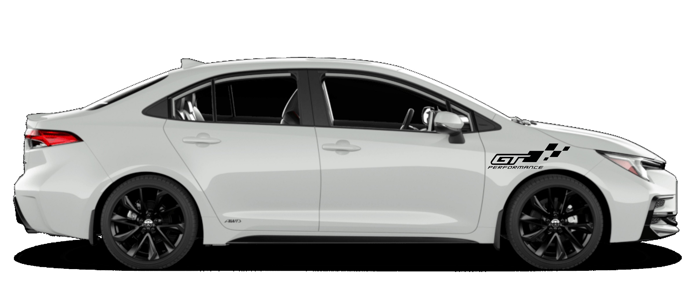 GT Decorative sticker set compatible with all vehicles – Vaap
